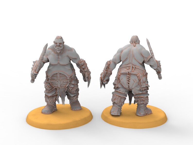 Ogres Hunger Sons With Shield the March of the Ogors Sons - Etsy