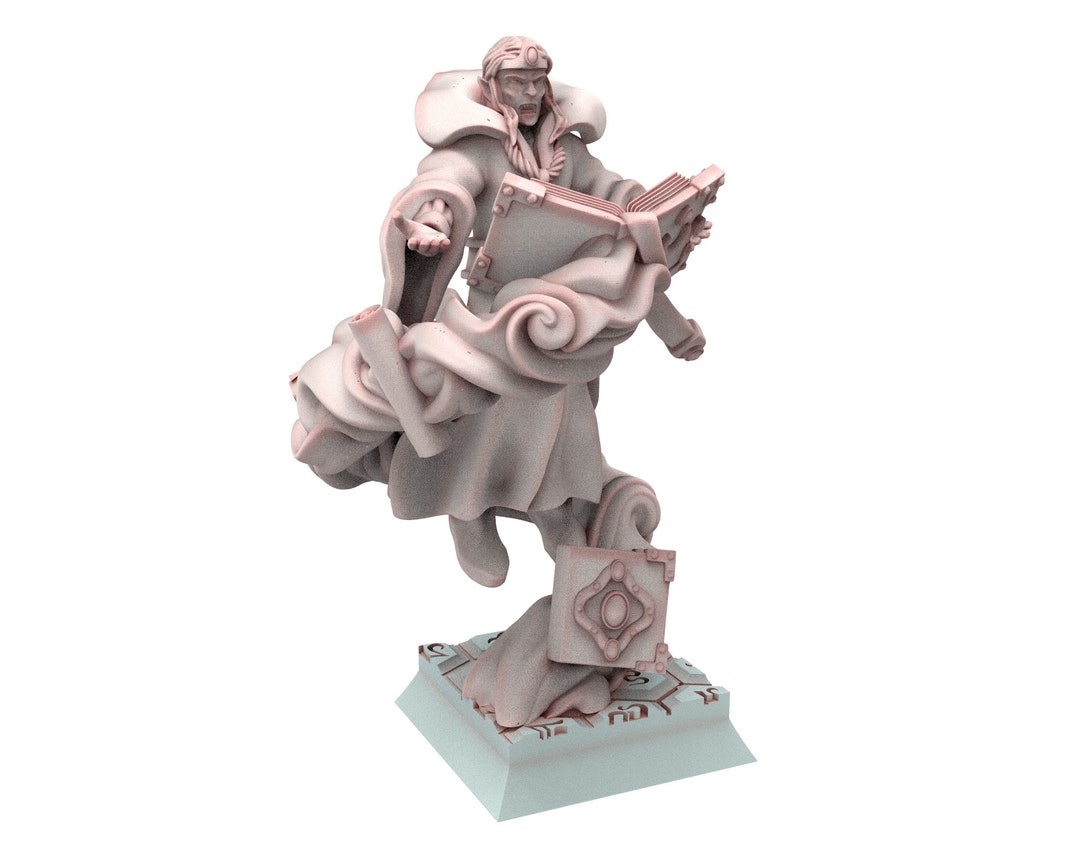 Hight Elves 28mm Elven Magician of War V2, Fantasy Elves, Insular ...