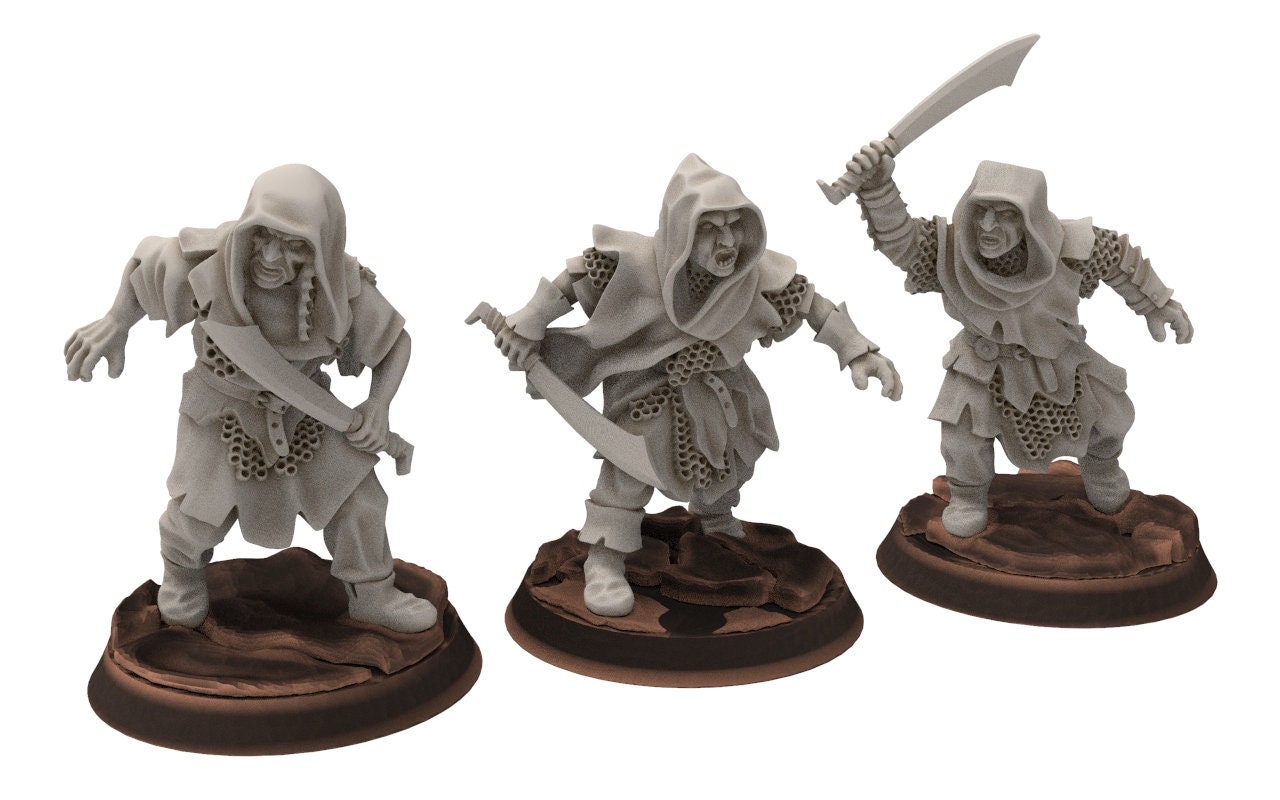 Orcs Horde Orc Scout and Heavy Infantry Orc Warriors - Etsy