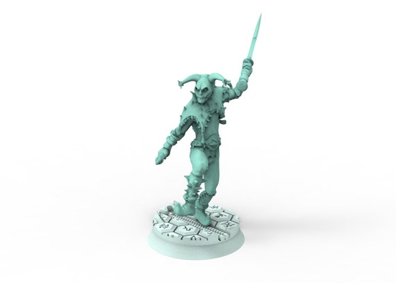 Dark City Harlequin Jester Killer Assassin - Etsy