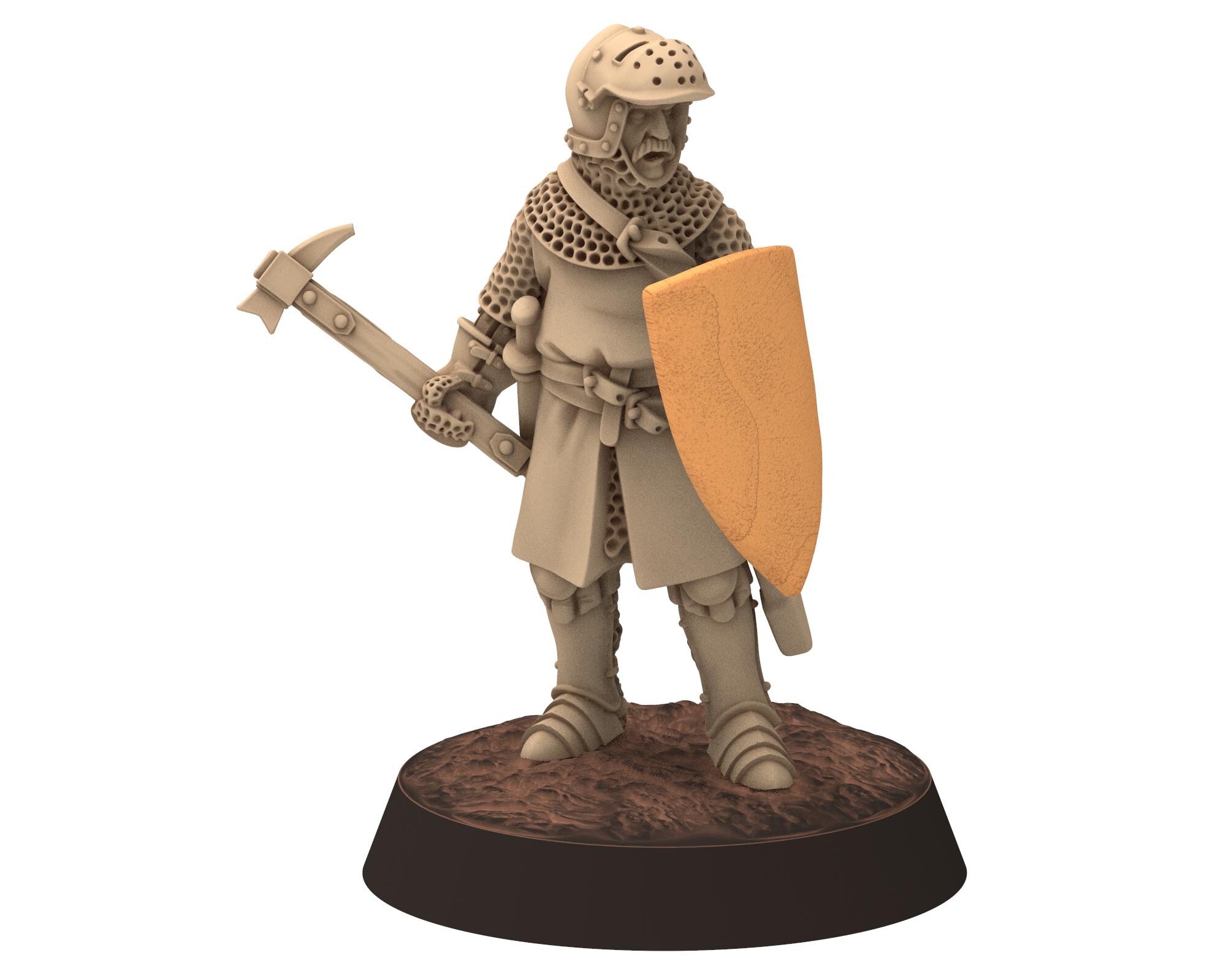 Medieval - Infantrymen Commanders: Leader, Musician, Banner, 14-15th ...