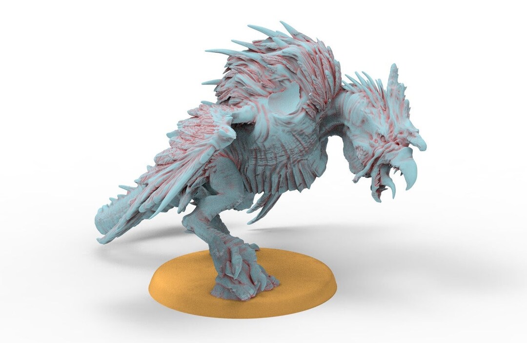 Anitya Cult Avian Cocktatrice Chicken Daemon Lord Flying - Etsy