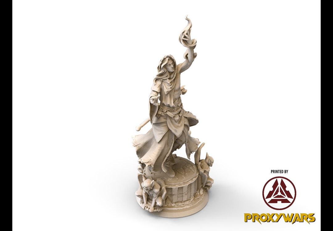 The Spectral Reckoning Hero Thebeus, the Revenant Sorcerer medium 25 Mm ...