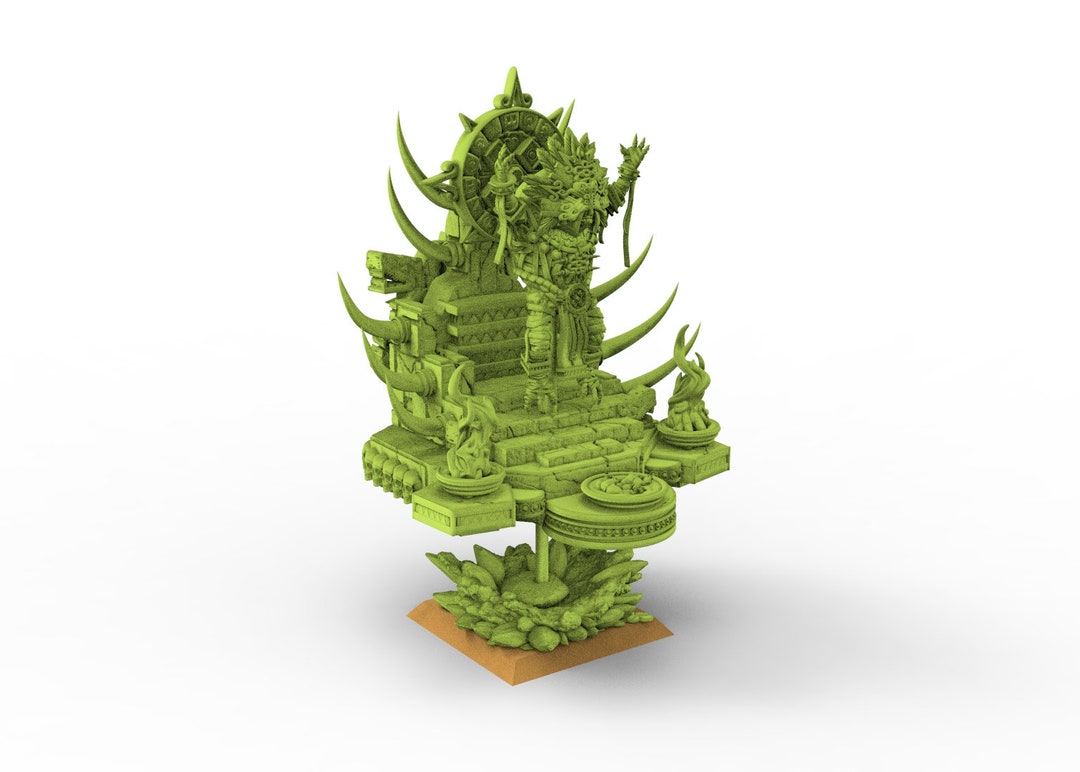 Lost Temple Mummified Toad Lizardmen Usable for Oldhammer - Etsy