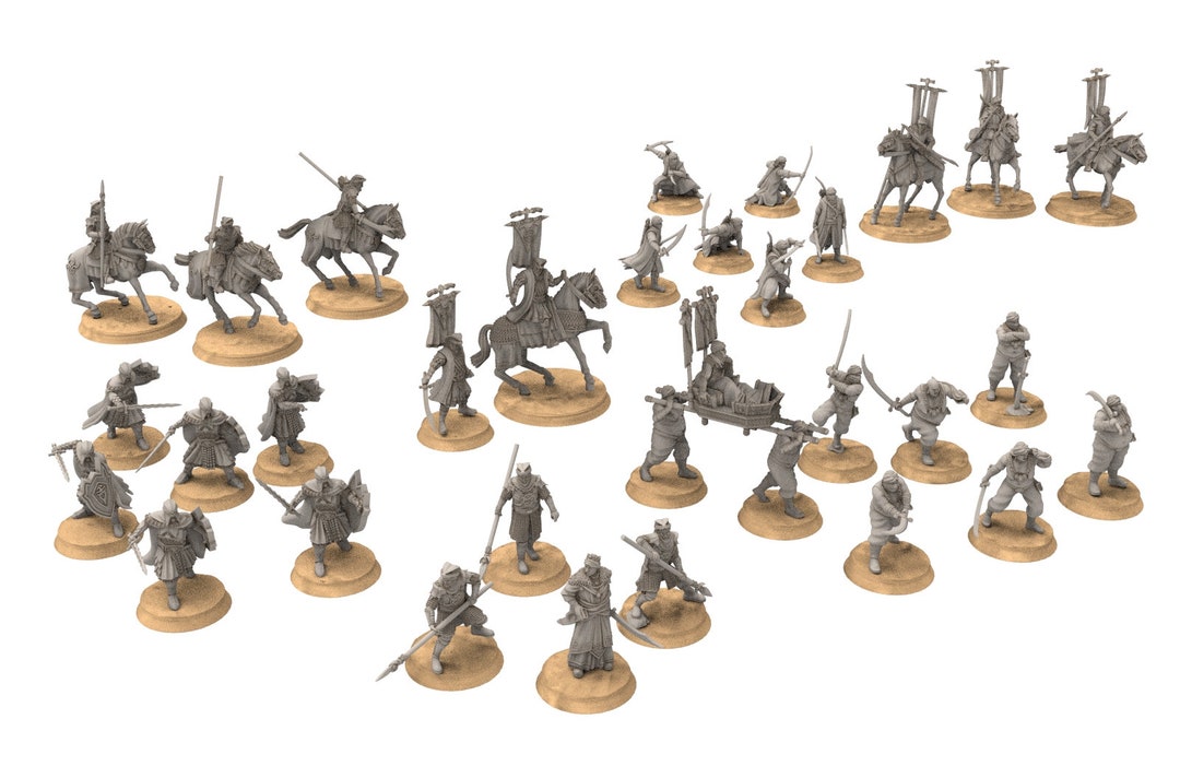 Harad - Army Bundle of Desert Snake Warriors, Berber Nomads, Harad ...