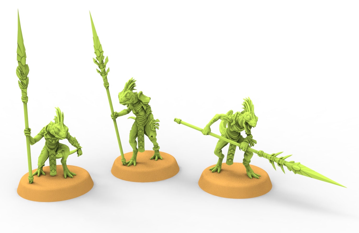 Lost Temple Salamander Lizardmen Usable for Oldhammer - Etsy