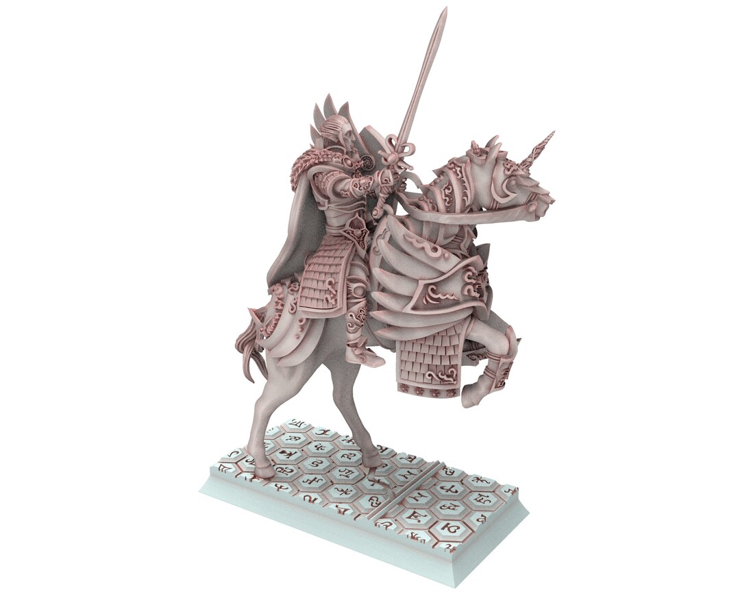 Hight Elves 32mm Highborne Elves Warlord, Fantasy, Insular Kingdom ...