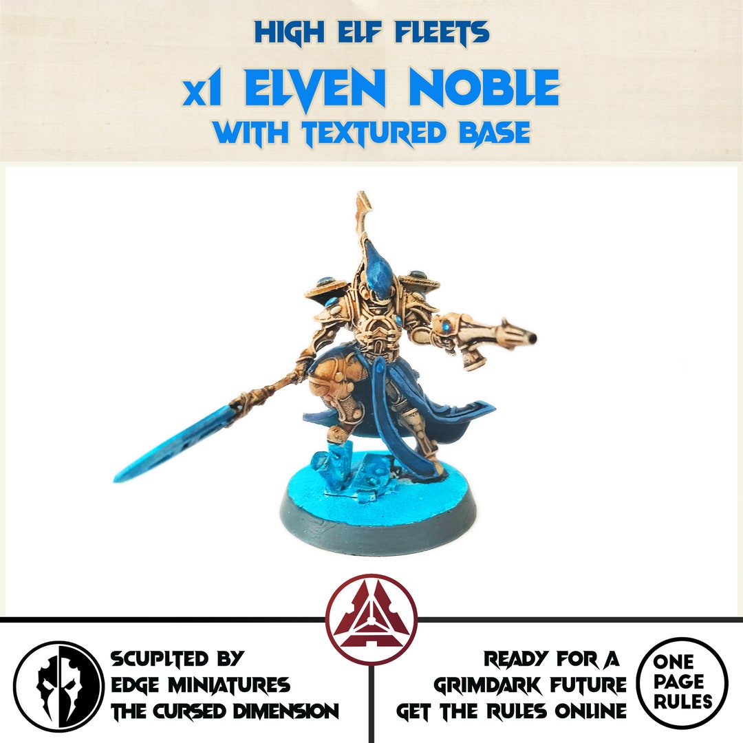 Space Elves - Bone Commander - Etsy