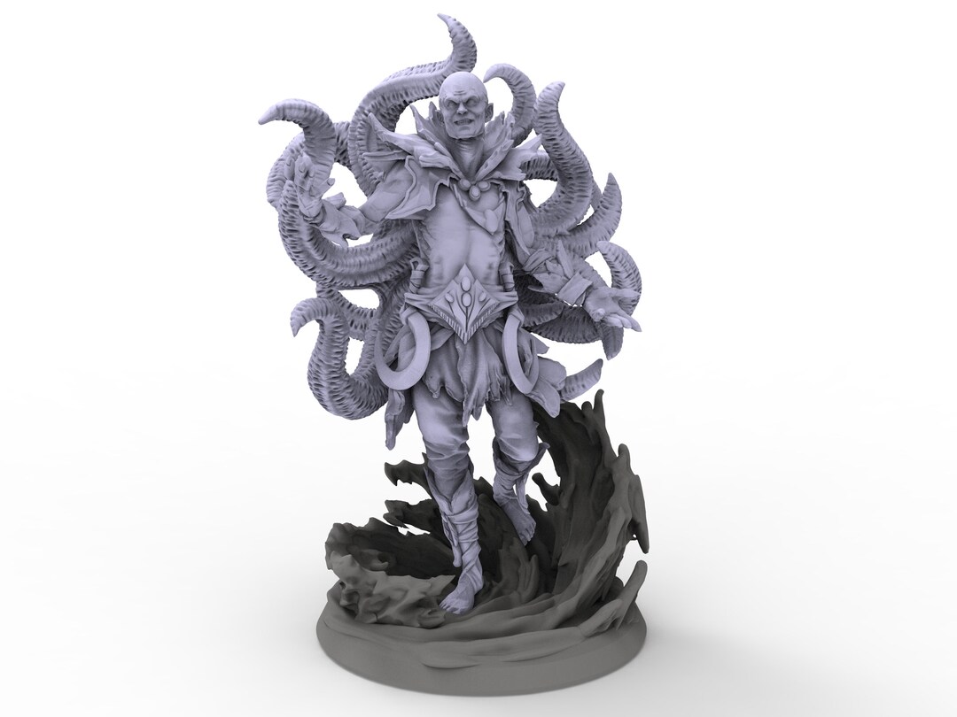 Creatures - Kraken Priest Cultist, the Eternal Storm, for Wargames ...
