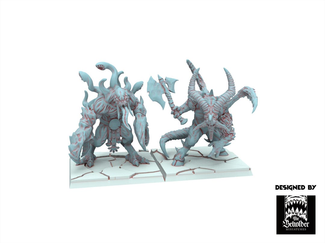 Fantasy Chaos - Abominations - Realms of Mayhem - Beholder Miniature - Etsy