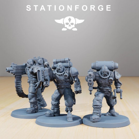 Scavenger Cyborgs, Mechanized Infantry, Post Apocalyptic Empire, Usable ...