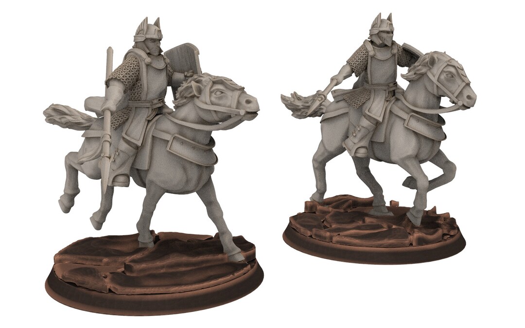 Gandor - Old Cavalry of the West Hight Humans - Quatermaster3d - Etsy