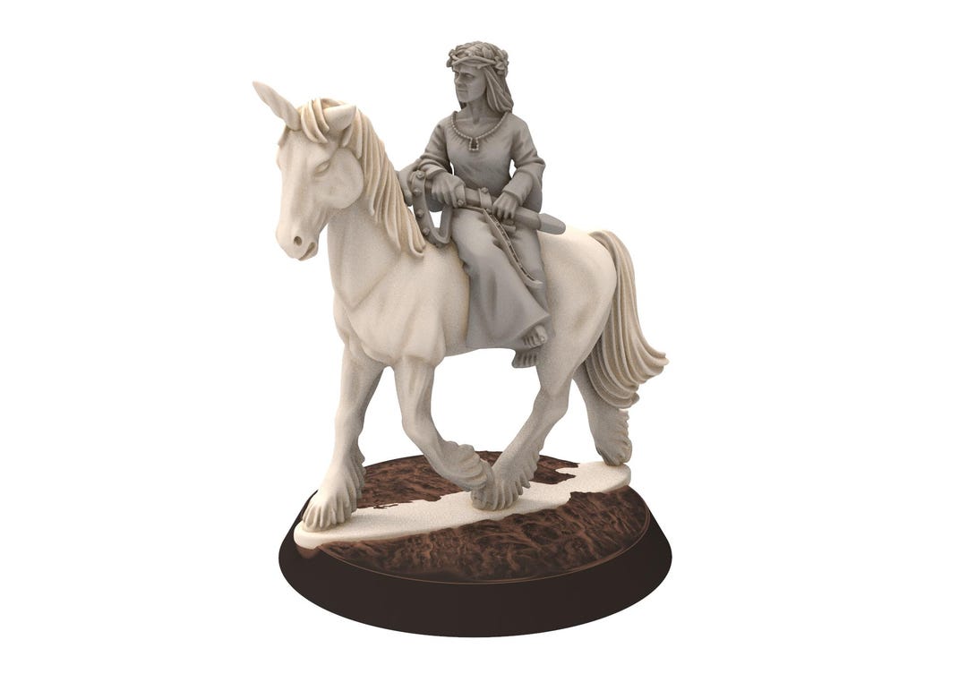 Mayar - Unicorn and Maiden, Lady of the Lake in the Old Middle World ...