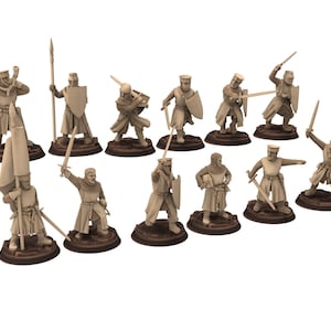 Medieval Noble Knights Foot Bundle 13th Century Generic - Etsy