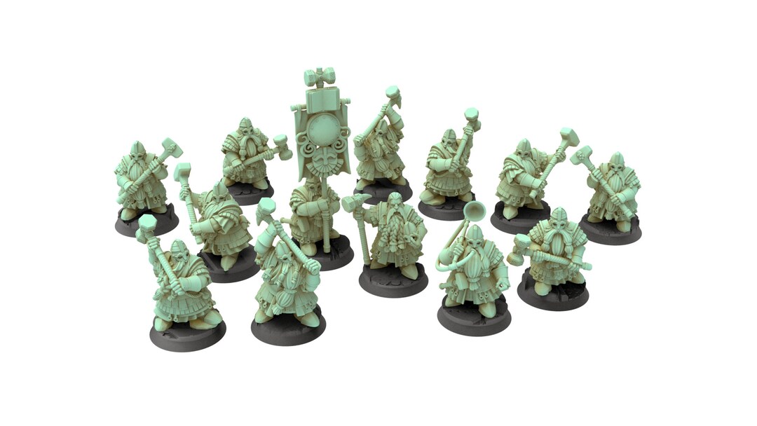 Dwarves King Guard, Keeper of the Deep Mountains - Etsy