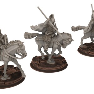 Rohan - King Guards Huscarls Cavalry - Medbury Miniatures - Etsy