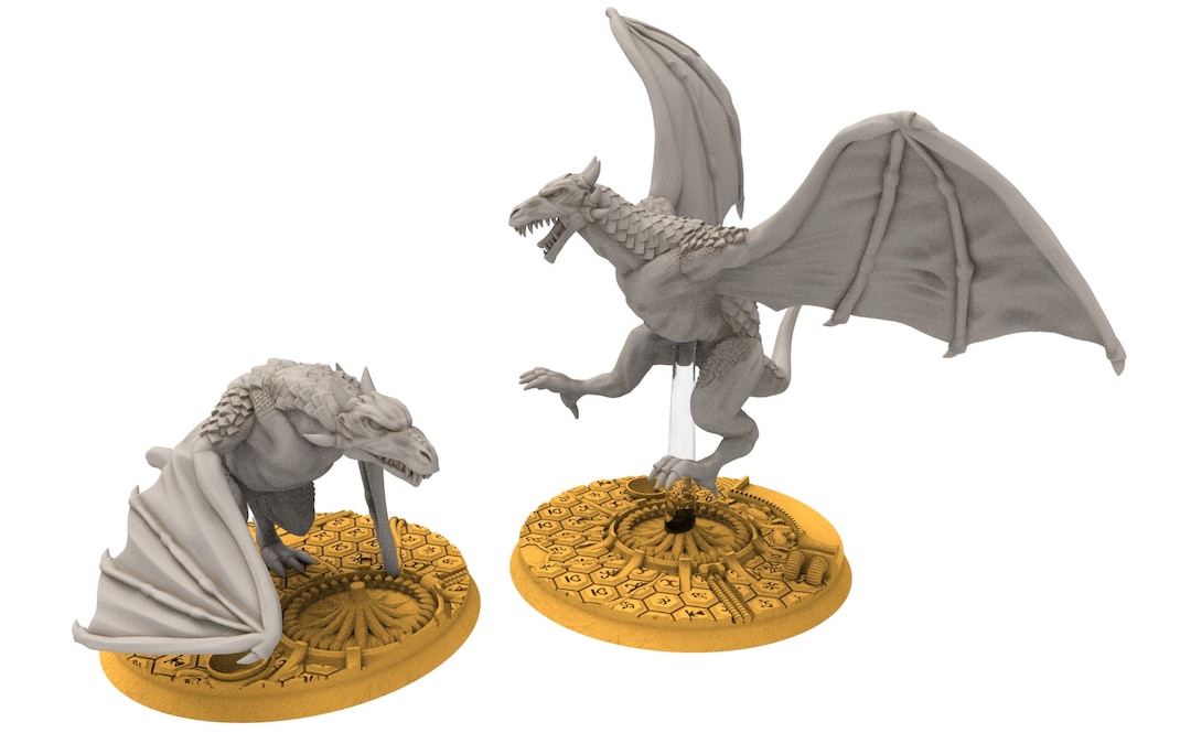 Easterlings - Untamed Savage Wyverns, Middle Rings for Wargame D&D ...