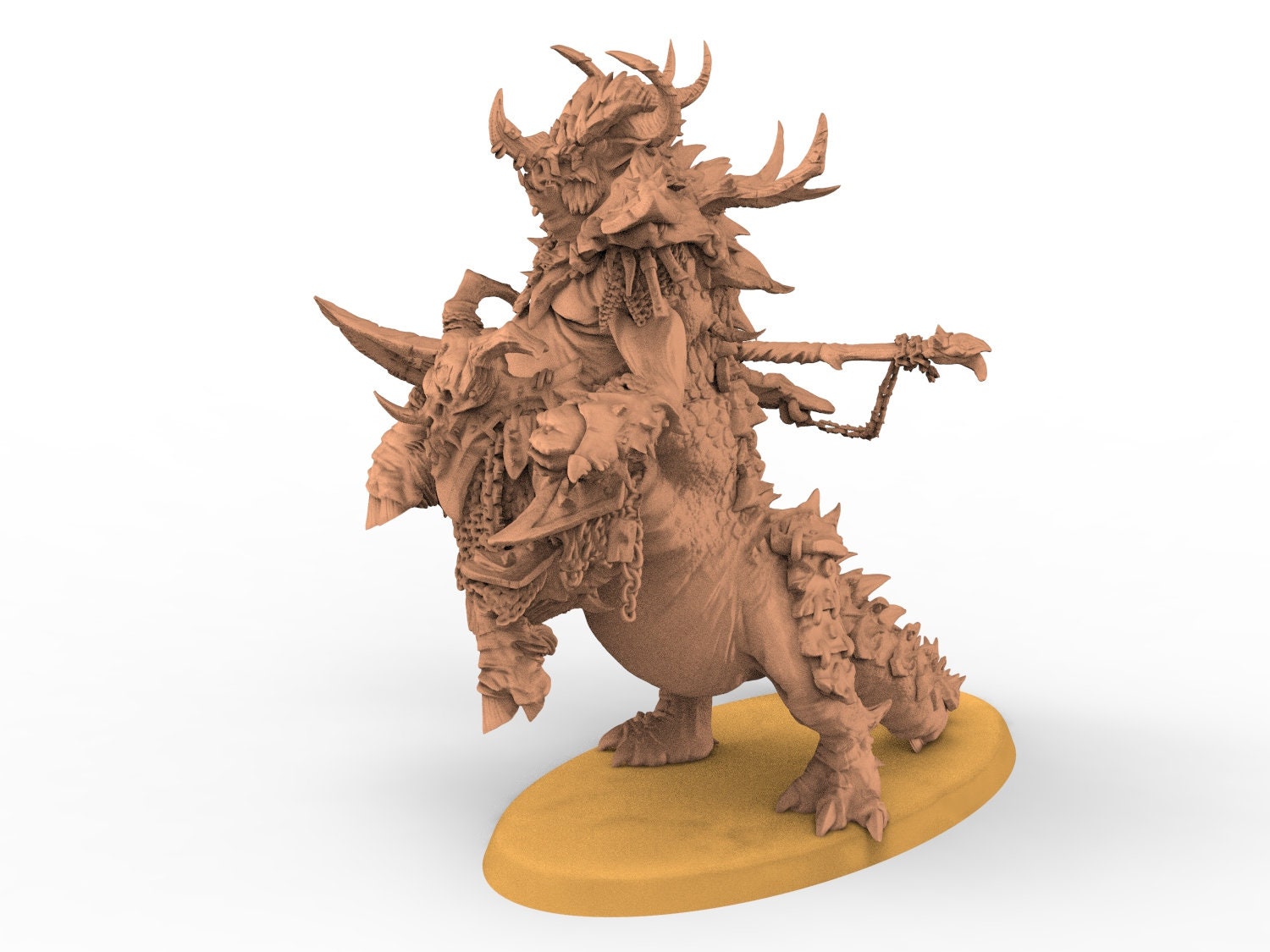 Beastmen Ancient Centigon Beastmen Warriors of Chaos - Etsy