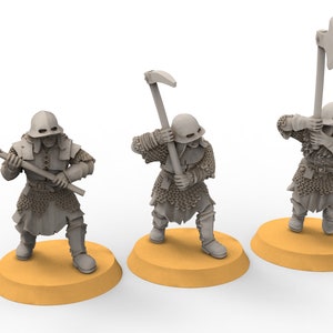 Orcs Horde Orc Infantry Heavy Weapons, Orc Warriors Warband, Middle ...