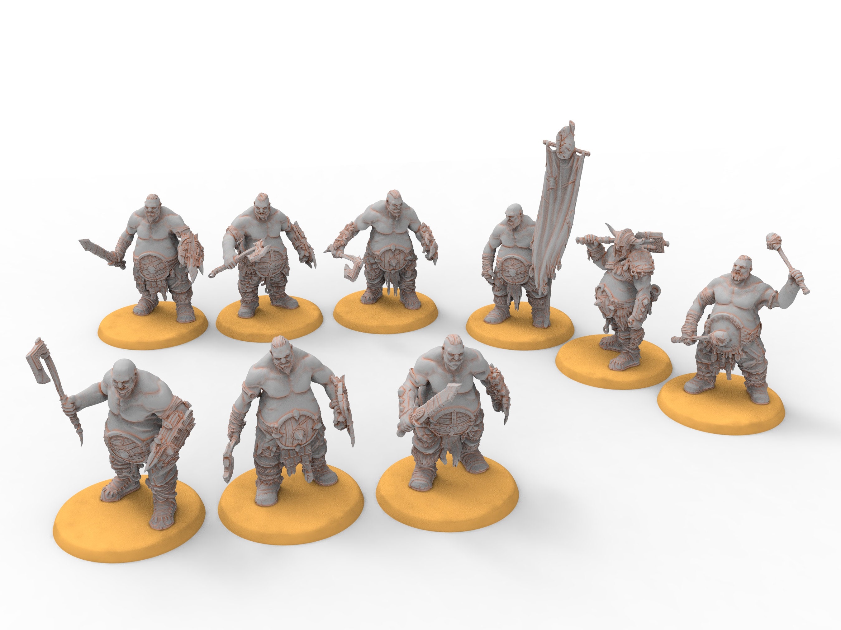 Ogres - Hunger Sons With Shield, the March of the Ogors, Sons of the ...
