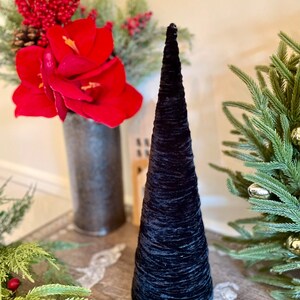 Create Your Own Set of 3 Yarn Wrapped Cone Trees, Rustic Home Decor ...