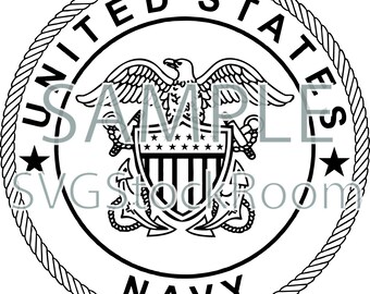 United States Navy Svg | Etsy