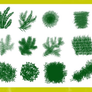 Landscape Design Procreate Brush Set -- Landscape Design Brushes ...