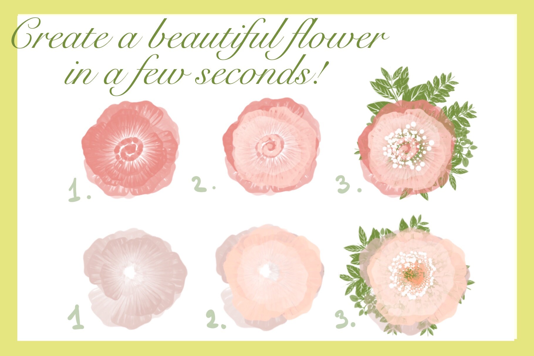 Wedding Procreate Brush Set. Procreate Brushes Download - Etsy