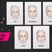 Procreate Makeup Artist Set: Face Charts, Brushes, Templates - Etsy