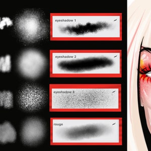 Procreate Makeup Artist Set: Face Charts, Brushes, Templates - Etsy