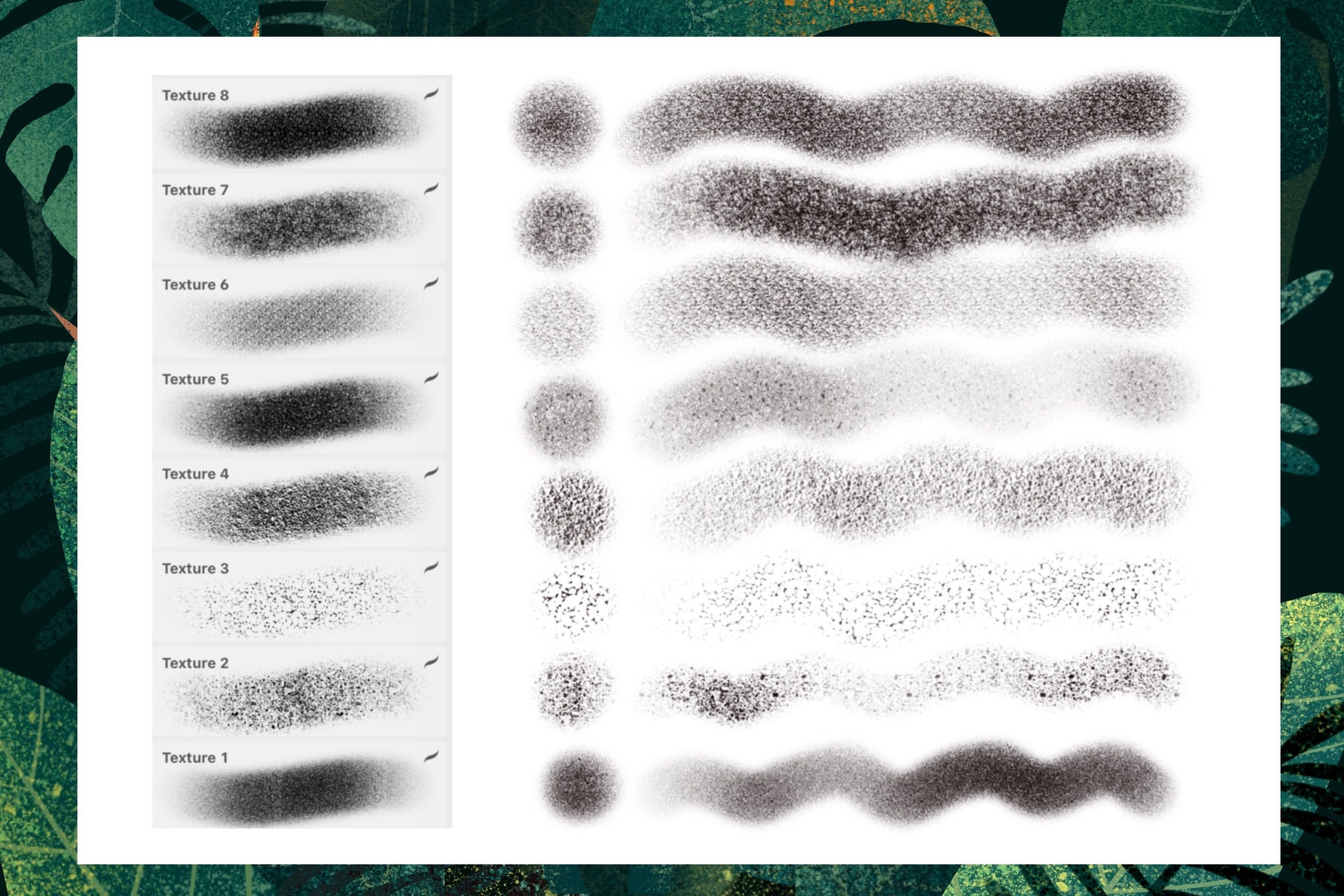 GRAIN Procreate Brush Set/ Texture Procreate Brushes/ Plr Digital ...