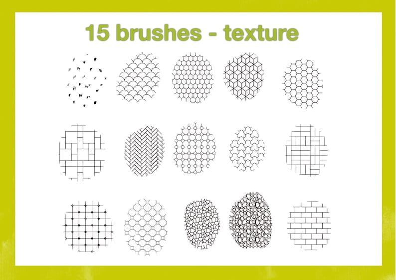 Landscape Design Procreate Brush Set -- Landscape Design Brushes ...