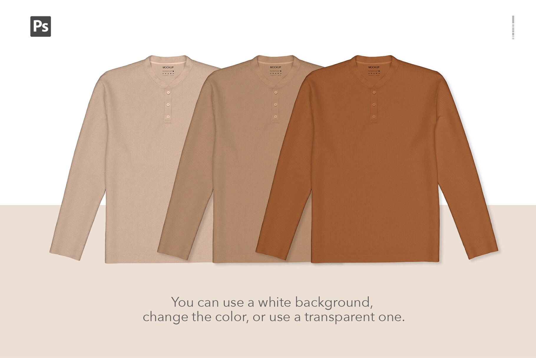 Long Sleeve Mockup Set. Model Mock-up. Photoshop Mockups, 3 PSD Files ...