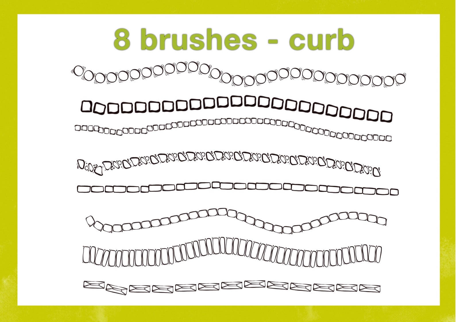 Landscape Design Procreate Brush Set -- Landscape Design Brushes ...