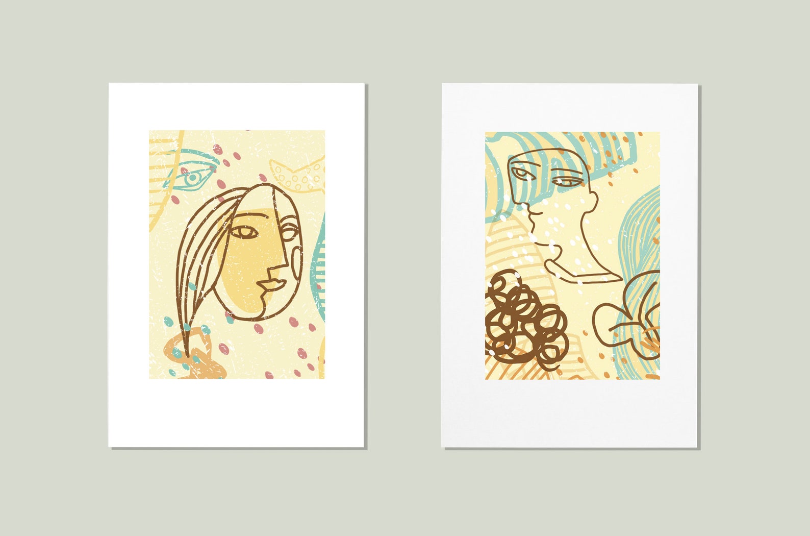 Picasso Procreate Brushes: Stamps & Texture (digital Download) - Etsy