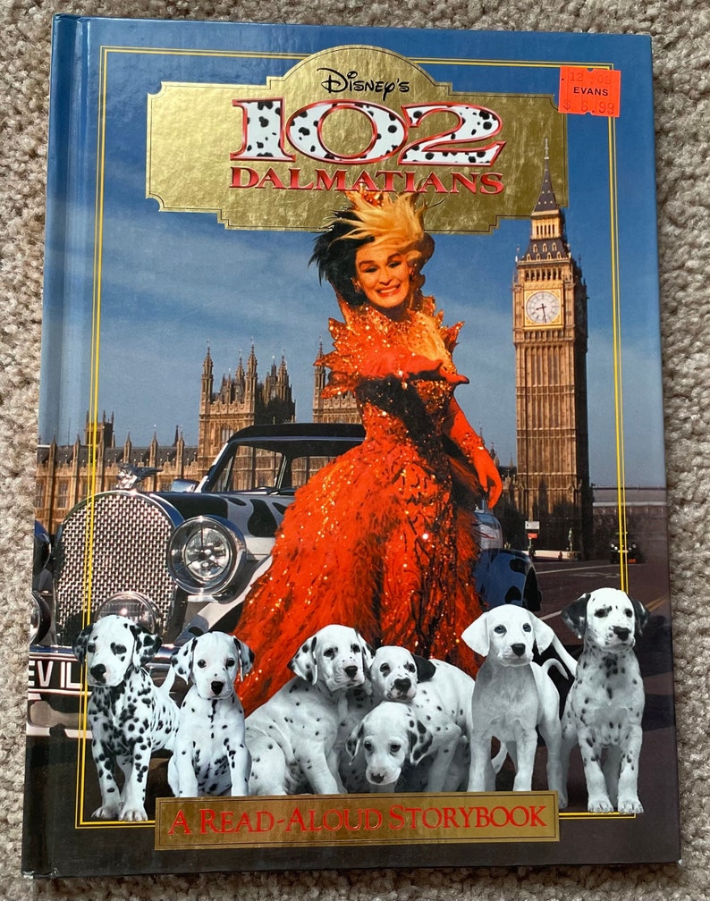 Disney's 102 Dalmatians A Read-aloud Storybook Random House 2000 - Etsy