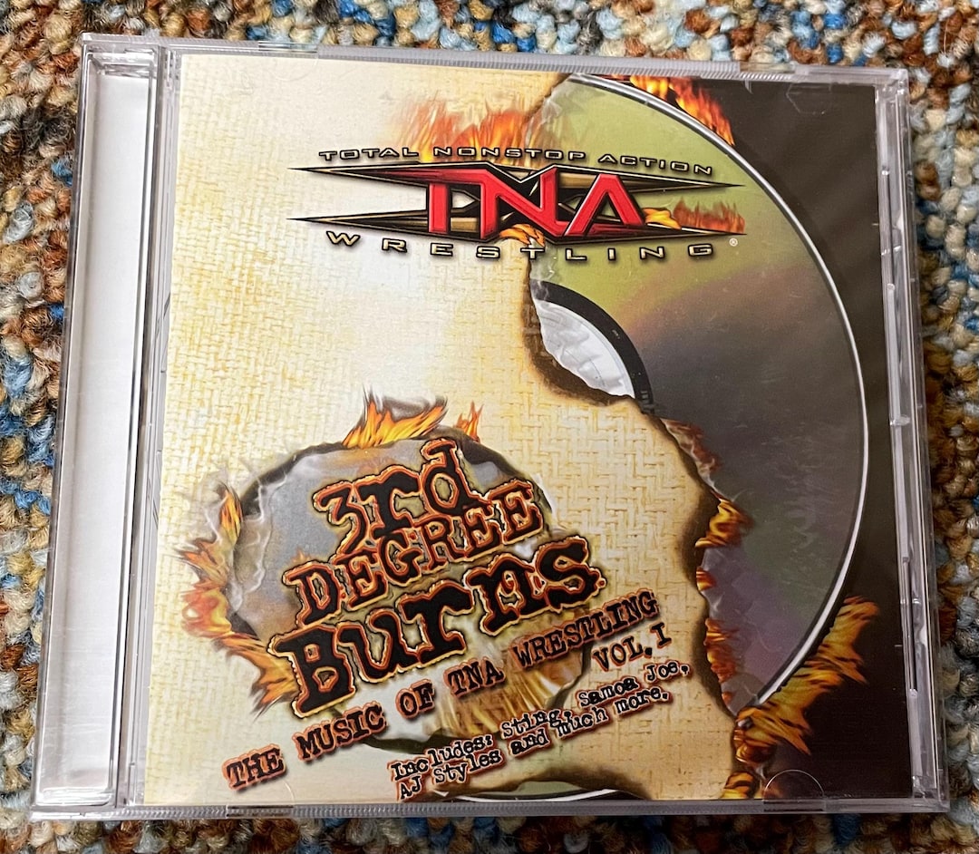 TNA Wrestling 3rd Degree Burns - Music of TNA Volume 1 CD - Etsy