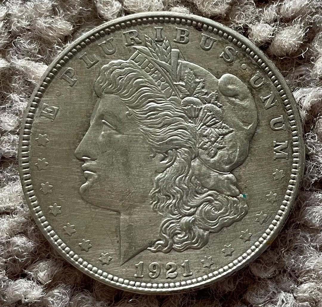 1921 Morgan Silver Dollar D Mint Mark - Etsy