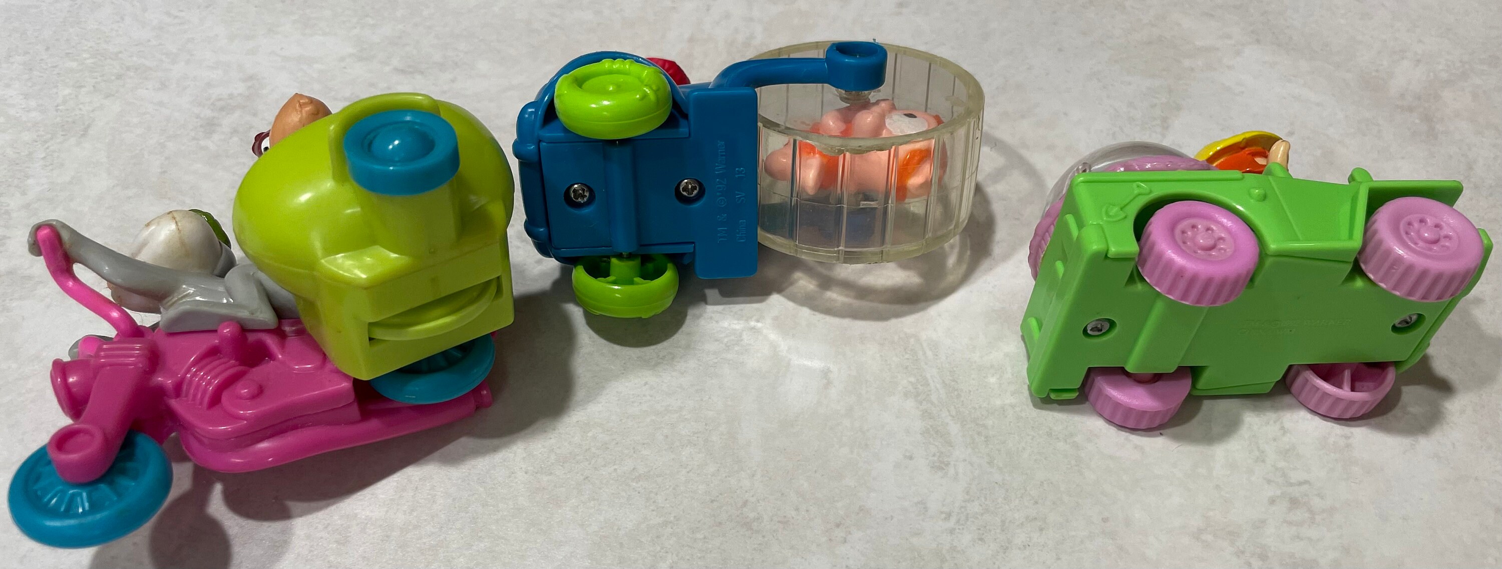 Tiny Toons Elmyra Duff and Rabbit Jeep, Slappy Squirrel, Plucky Duck ...