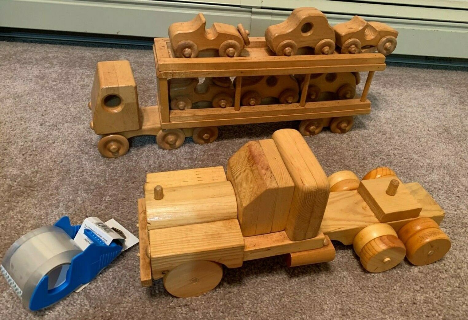 Handmade Wooden Trucks - Etsy
