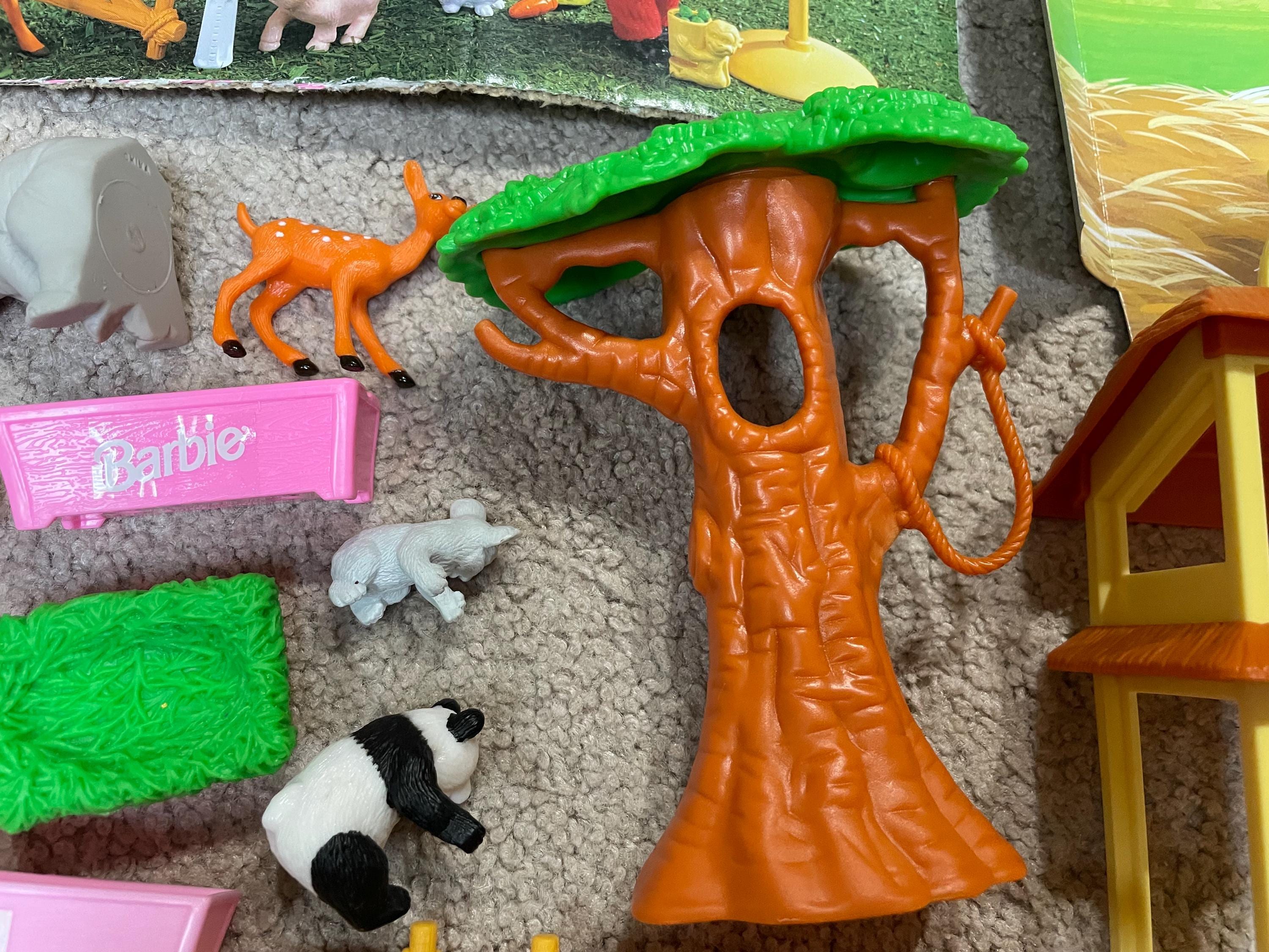 Barbie Kelly Petting Zoo Playset 2000 67351-91 Mattel - Etsy