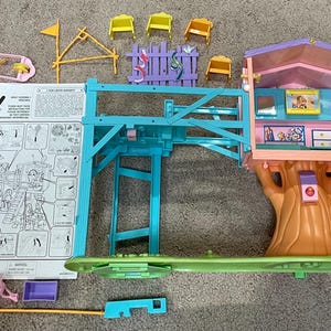 2001 Barbie Kelly Club Lots of Secrets Clubhouse Playset Mattel - Etsy