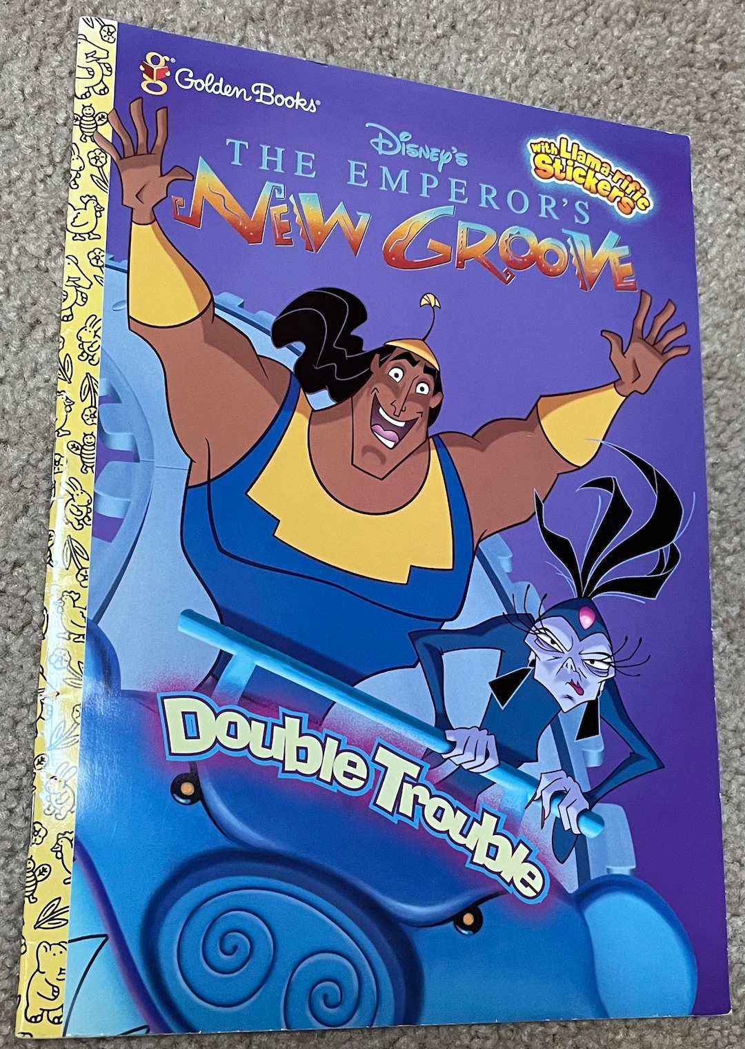 Disneys the Emperor's New Groove Double Trouble Golden Books 2000 - Etsy