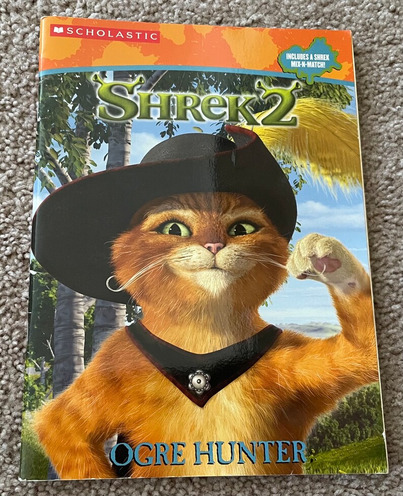 Shrek 2: Ogre Hunter Mix-n-match Scholastic - Etsy