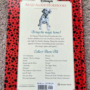 Disney's 102 Dalmatians A Read-aloud Storybook Random House 2000 - Etsy