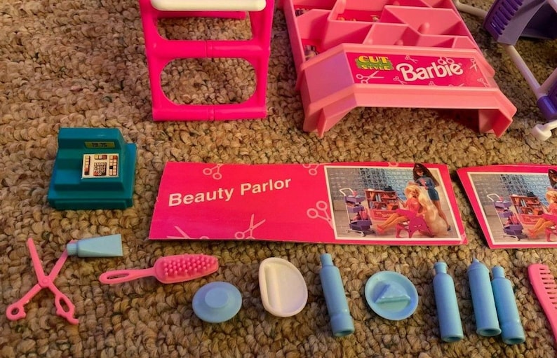 Barbie 1994 Cut and Style Beauty Parlor - Etsy