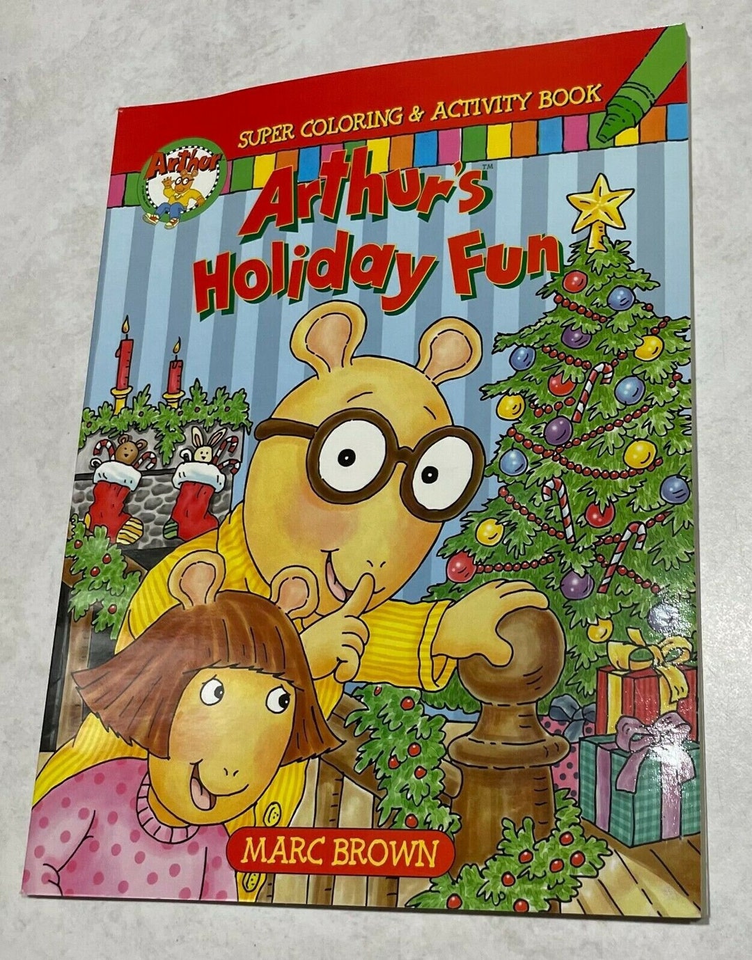 Arthur's Holiday Fun Super Coloring & Activity Book - Etsy