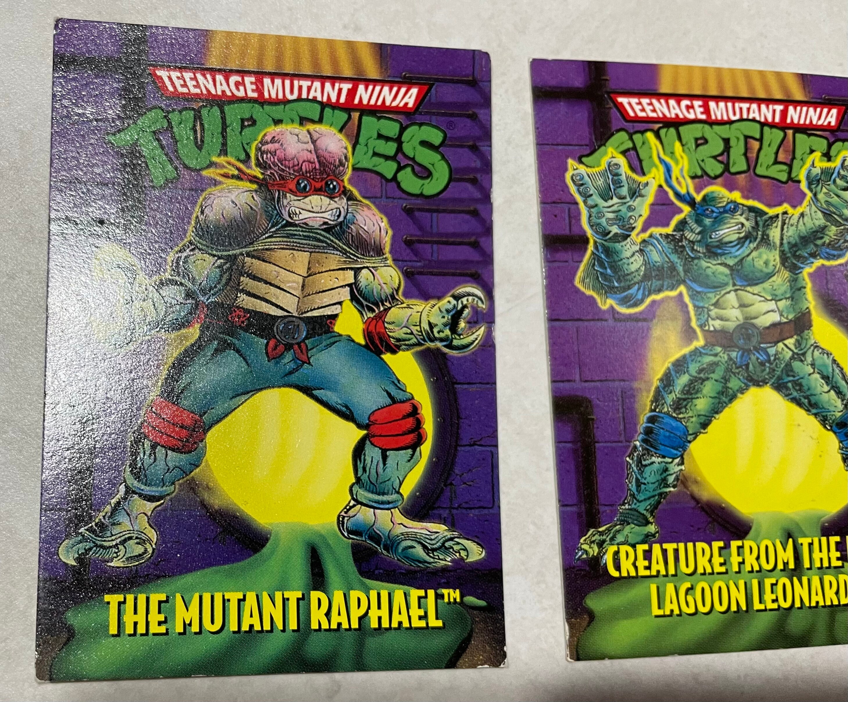 Teenage Mutant Ninja Turtles the Mutant Raphael and Creature From the ...