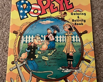 Popeye Book | Etsy