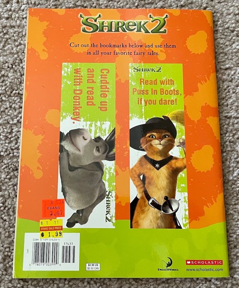 Shrek 2: Ogre Hunter - Mix-n-match Scholastic - Etsy